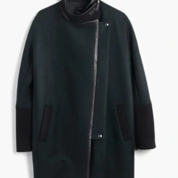 Madewell | Jackets & Coats | Madewell Colorblock City Grid Coat With ...